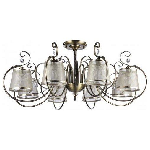 Люстра на штанге Freya Simone FR2020-CL-08-BZ 24493